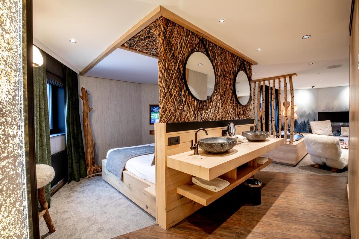 Umbau von bestehenden Hotelzimmern in neue Wellness-Suiten - Gastgewerbe
